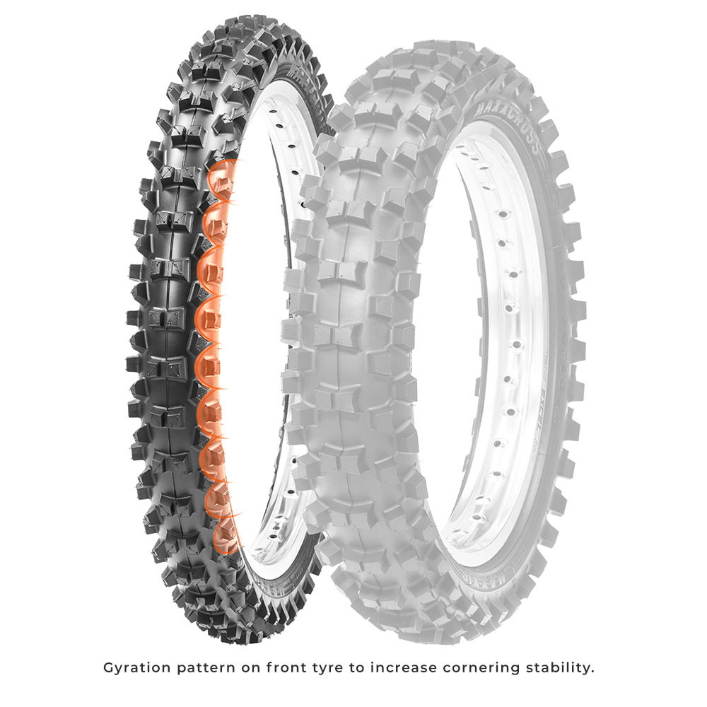 Maxxis MX MX-ST 90/100-14 Mid/Soft Motocross Dirt Bike Rear Tyre | eBay