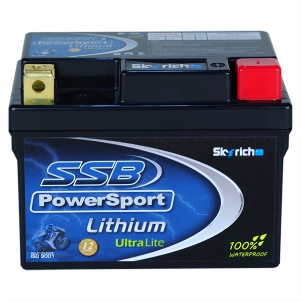 SSB PowerSport Lithium Ultralite 12V Battery at MXstore