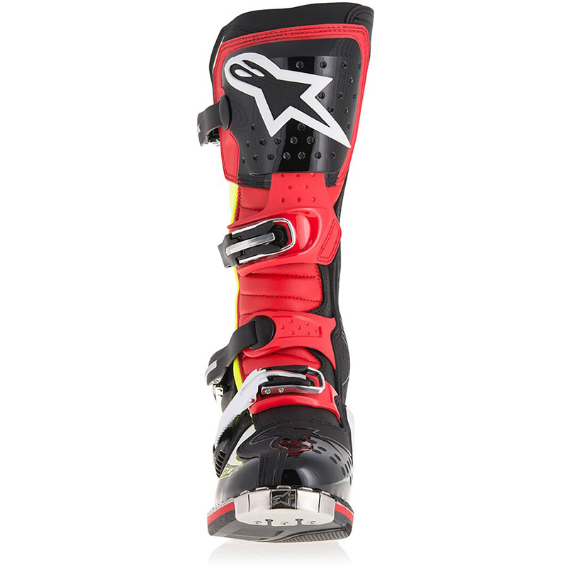 Alpinestars 2018 Tech 8 RS Black/Red/Fluro Boots at MXstore
