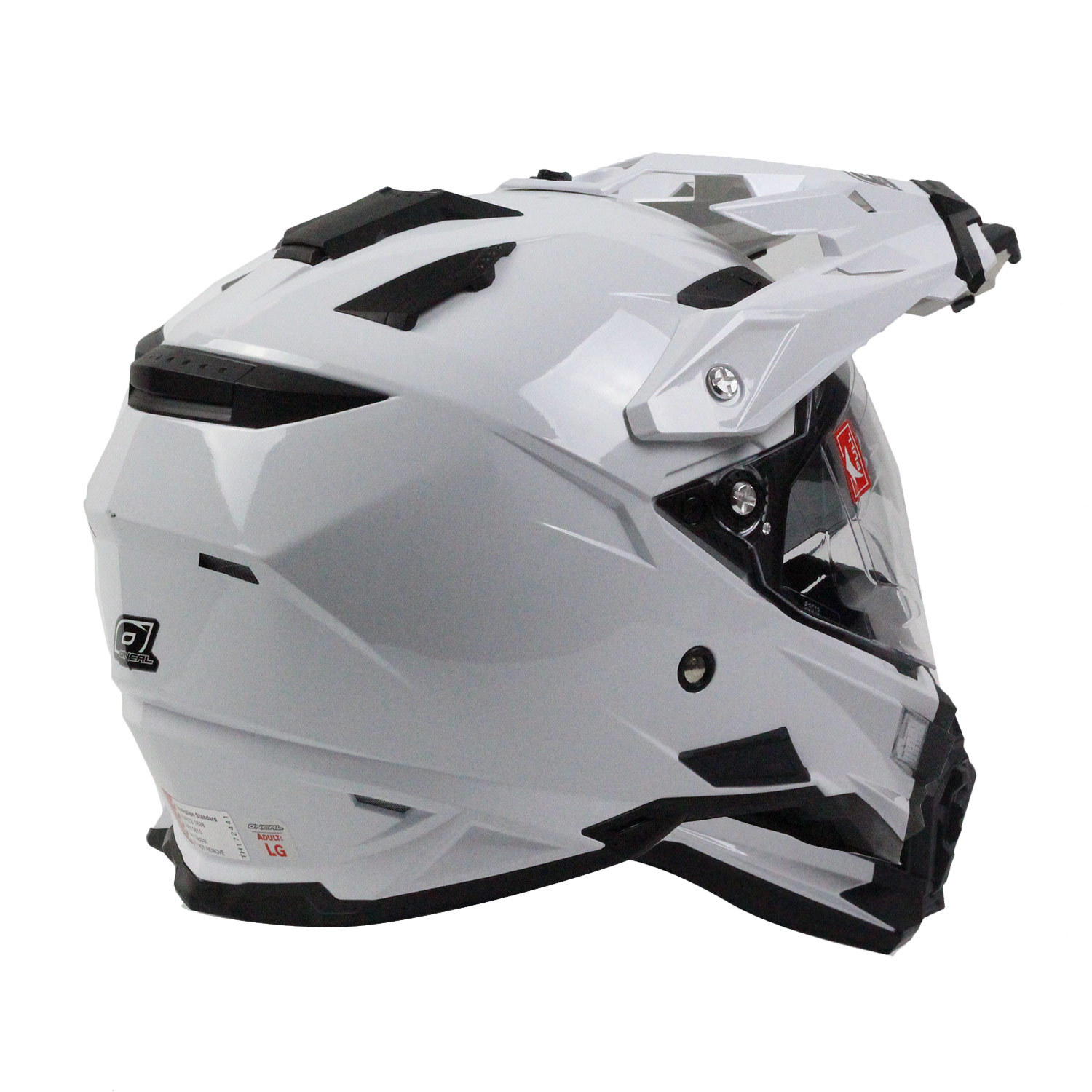 Oneal NEW Mx Sierra Pearl White Road Motorcycle Adventure Dual Sport ...