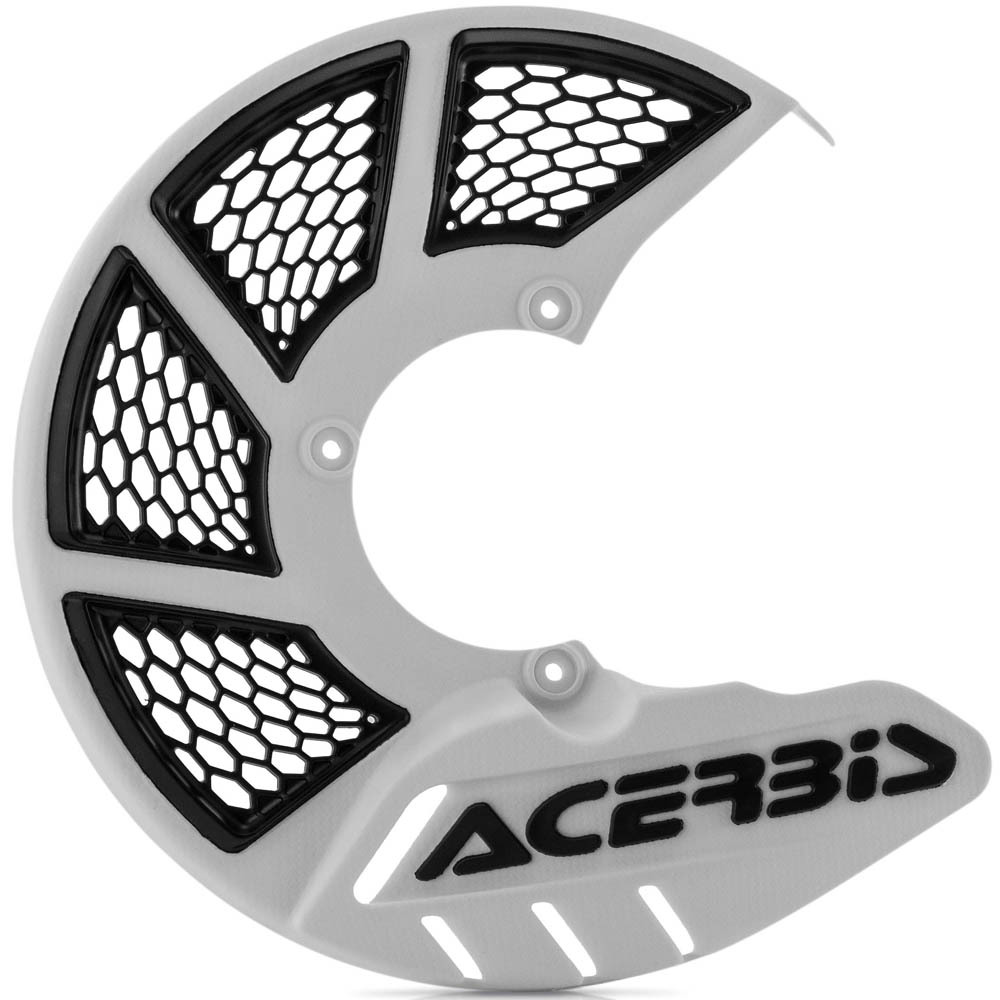 Acerbis Universal X-Brake Vented White Front Disc Cover at MXstore