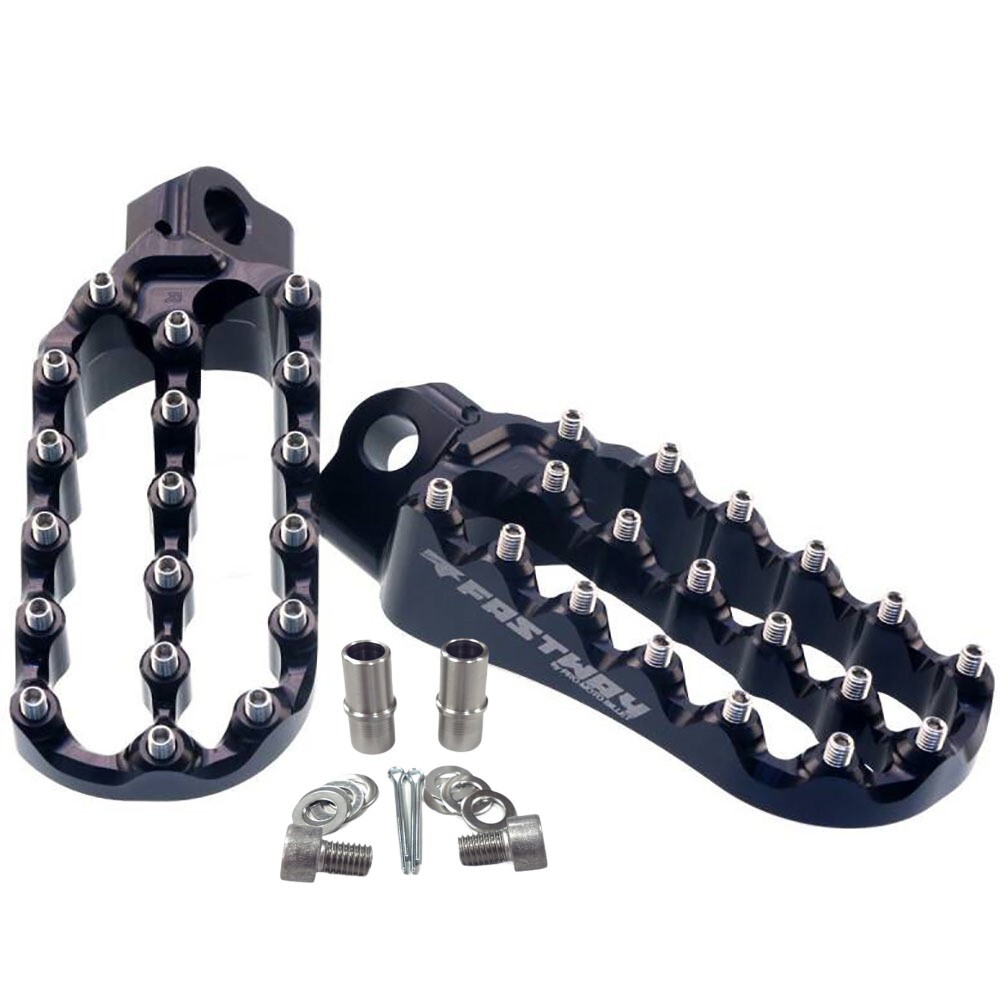 Fastway Suzuki Black Adventure Foot Pegs at MXstore