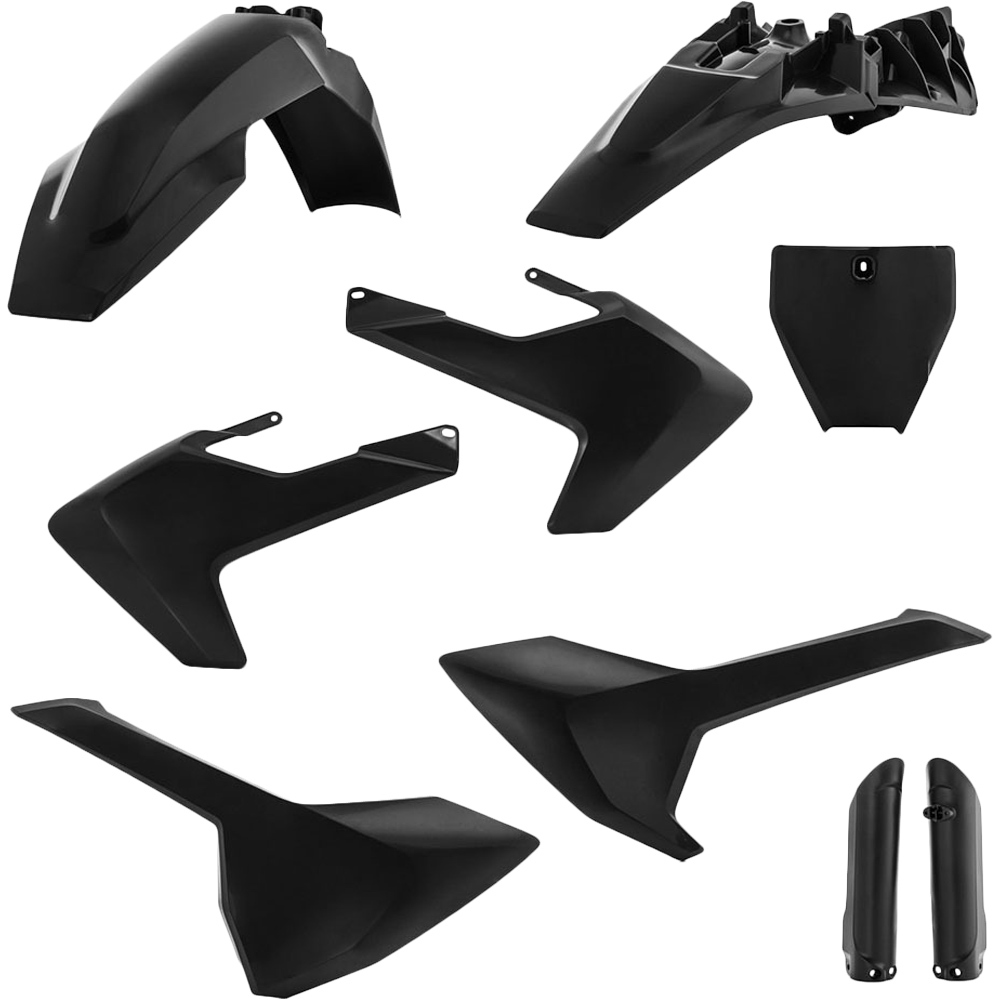 Acerbis Husqvarna TC 85 2018 Black Plastic Kit at MXstore