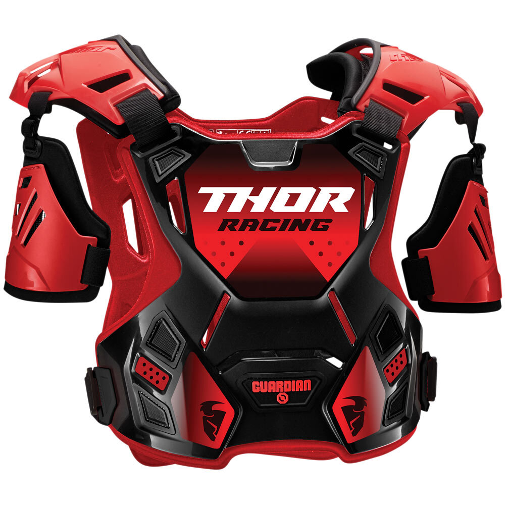 Thor Guardian Red/Black Body Armour at MXstore