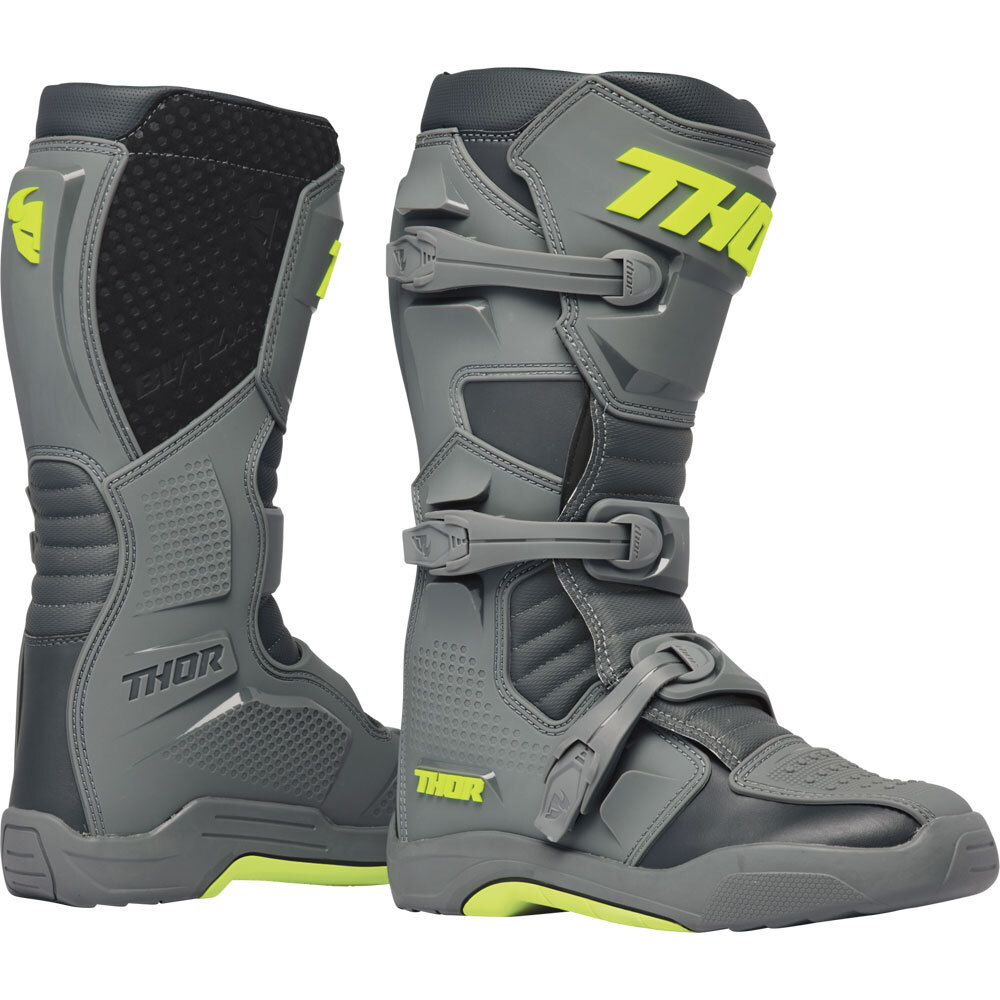 Thor 2026 Blitz XR Grey/Charcoal Boots at MXstore