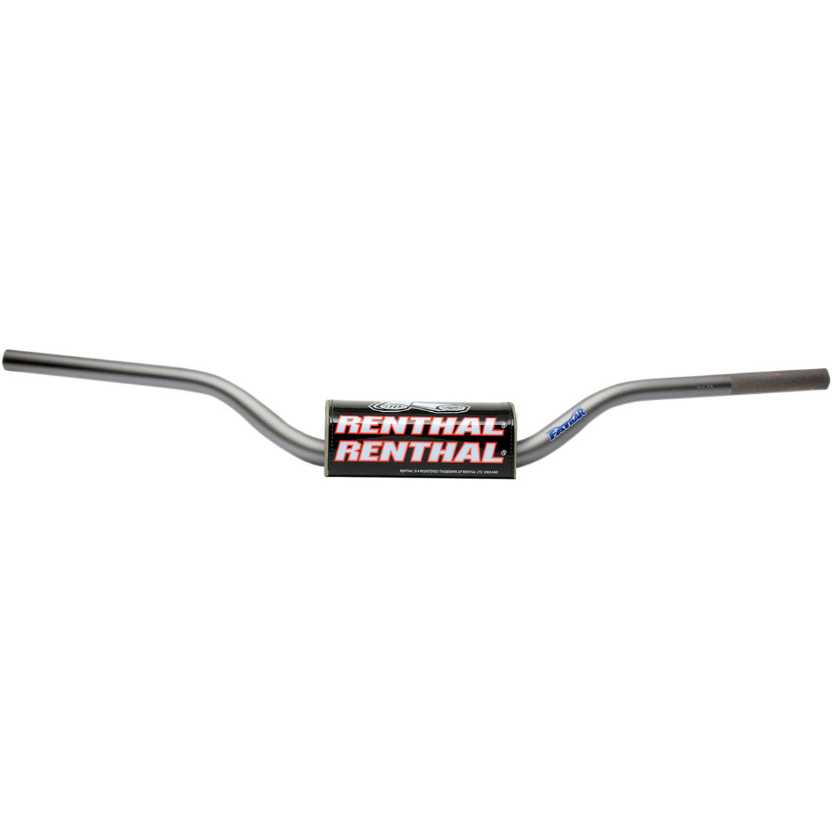 Renthal Fatbar Silver Handlebars at MXstore