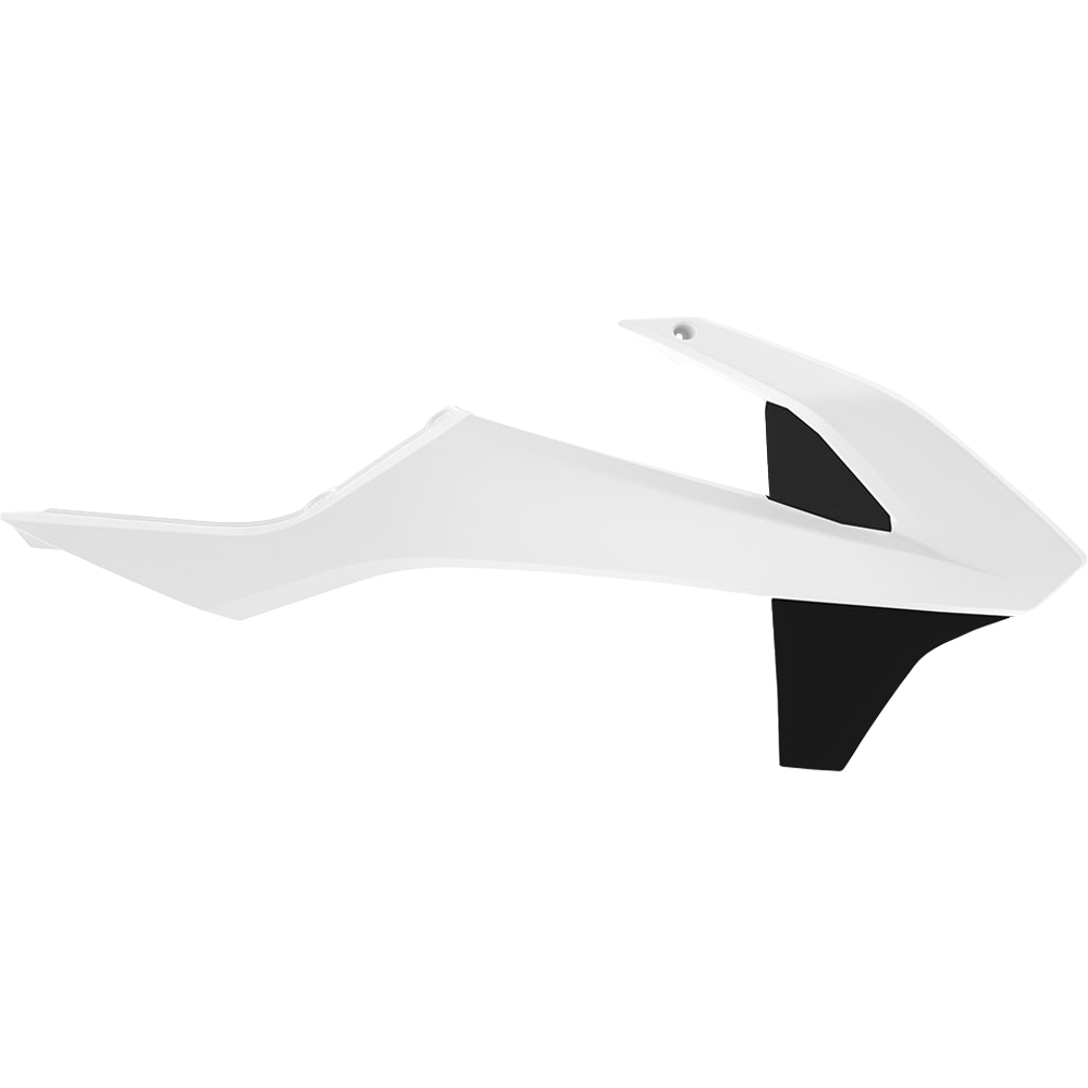 Polisport KTM 65 SX 16-22 White/Black Radiator Shrouds at MXstore