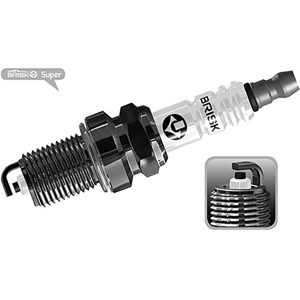 Brisk AR12C Super Racing Spark Plug at MXstore