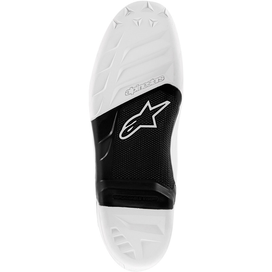 Alpinestars Tech 7/Tech 5/Tech 3 White Complete Replacement Soles at ...