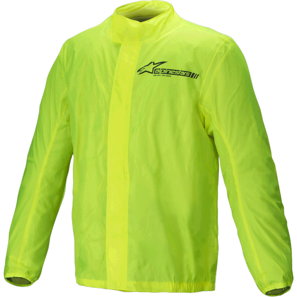 Alpinestars Hurricane V2 Fluro Yellow Rain Jacket at MXstore