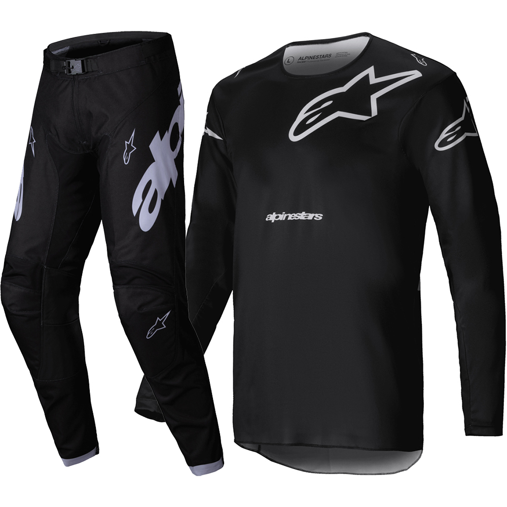 Alpinestars 2026 Racer Graphite Black/Grey Gear Set at MXstore