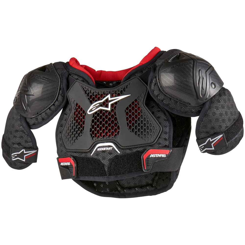 Alpinestars Bionic Action Kickstart Black/Red Kids Body Armour at MXstore
