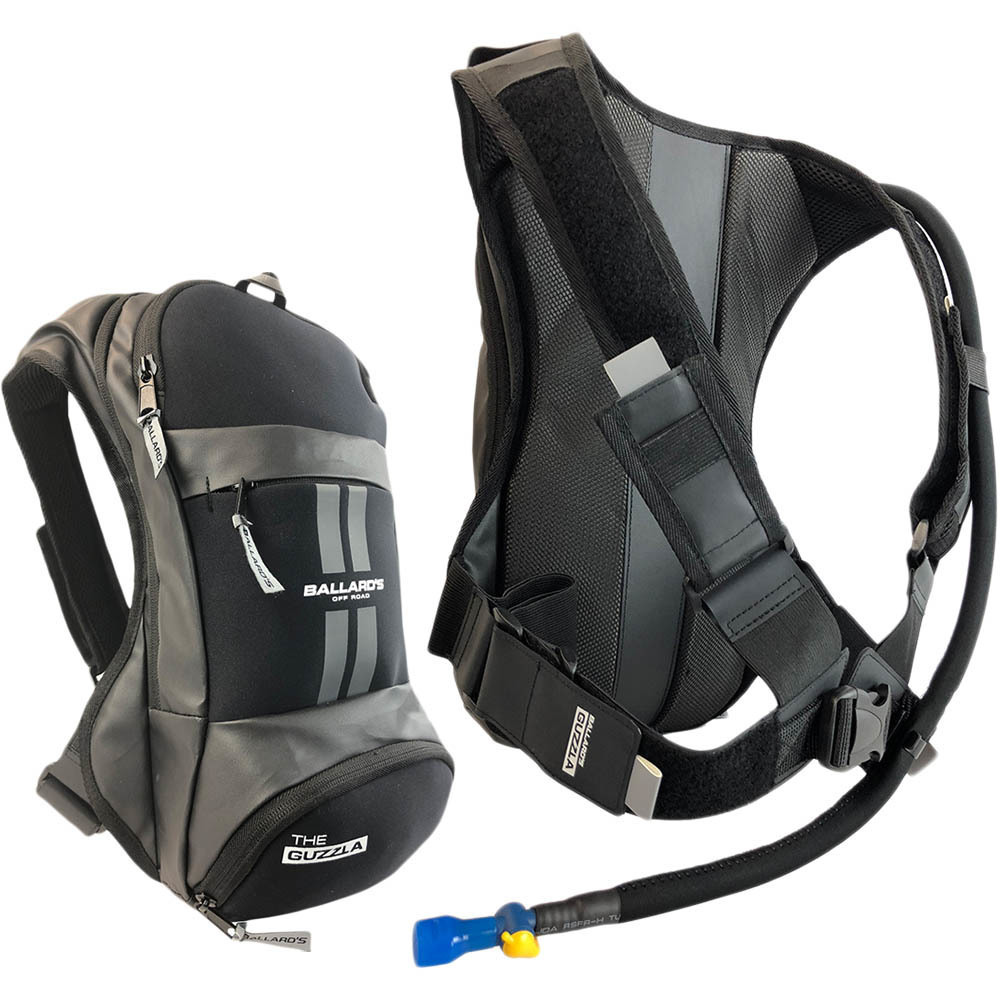 Ballards The Guzzla Black Hydration Pack w/ 3L Bladder at MXstore