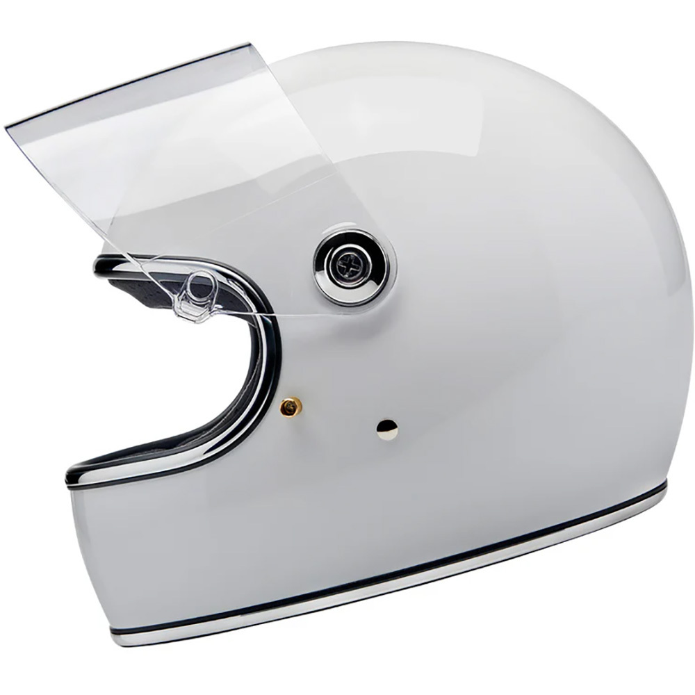 Biltwell Gringo S Gloss White Helmet at MXstore