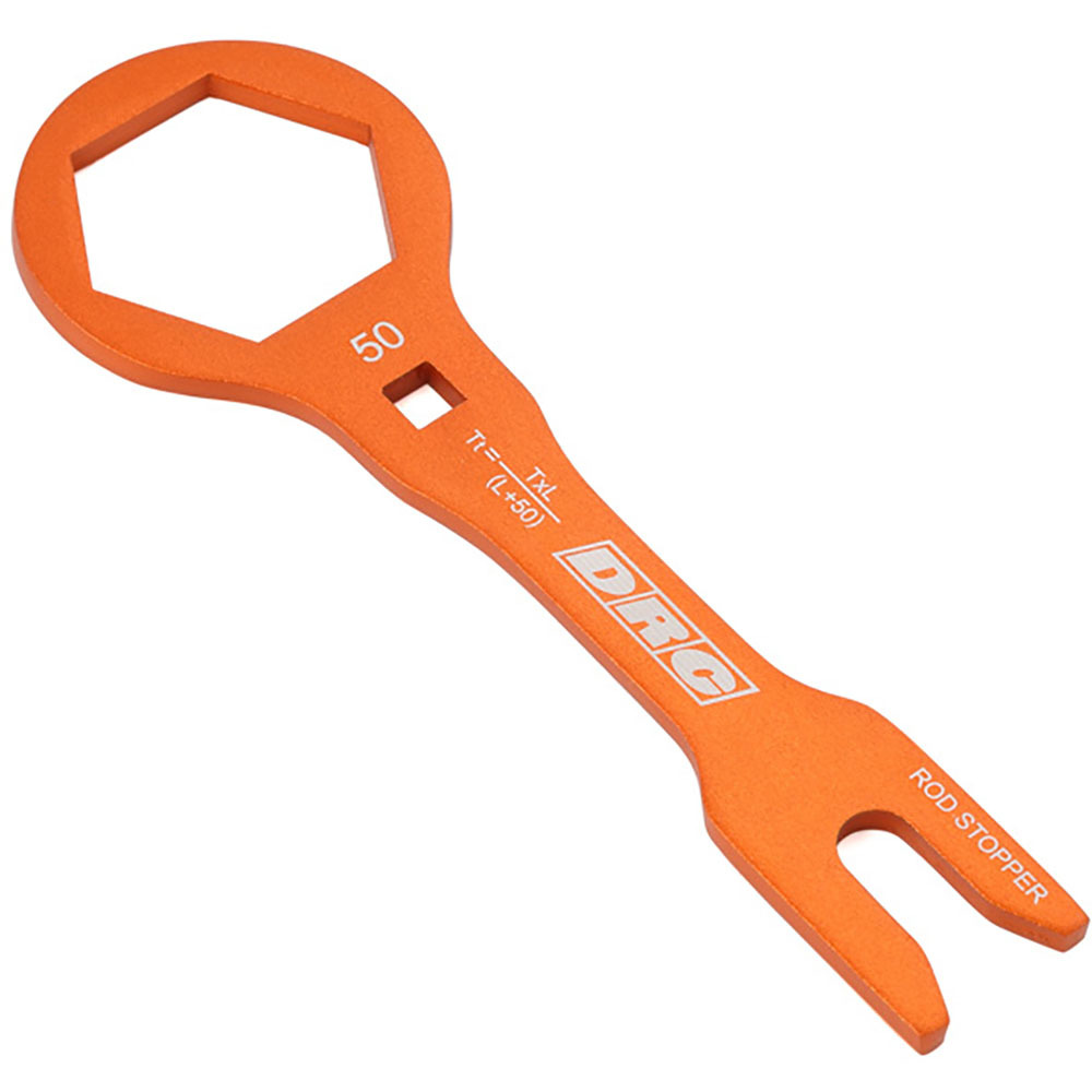 DRC Wrench Pro Orange Fork Cap Tool WP 50mm at MXstore