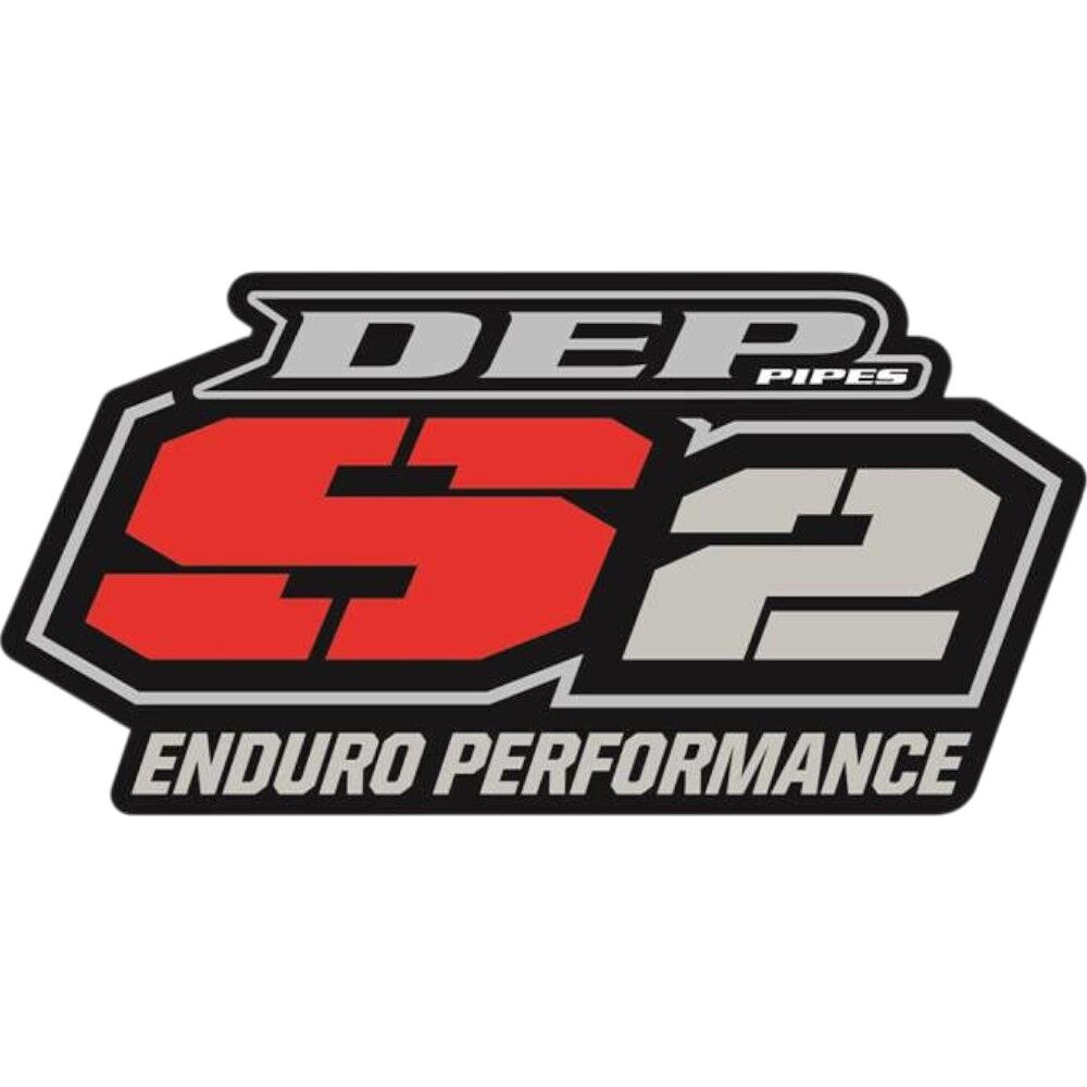 DEP S2 Enduro Silencer Decal at MXstore