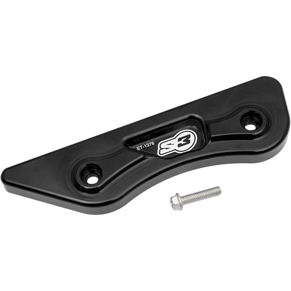S3 Parts KTM/Husqvarna/Gas Gas Black Billet Chain Guide Guard at MXstore