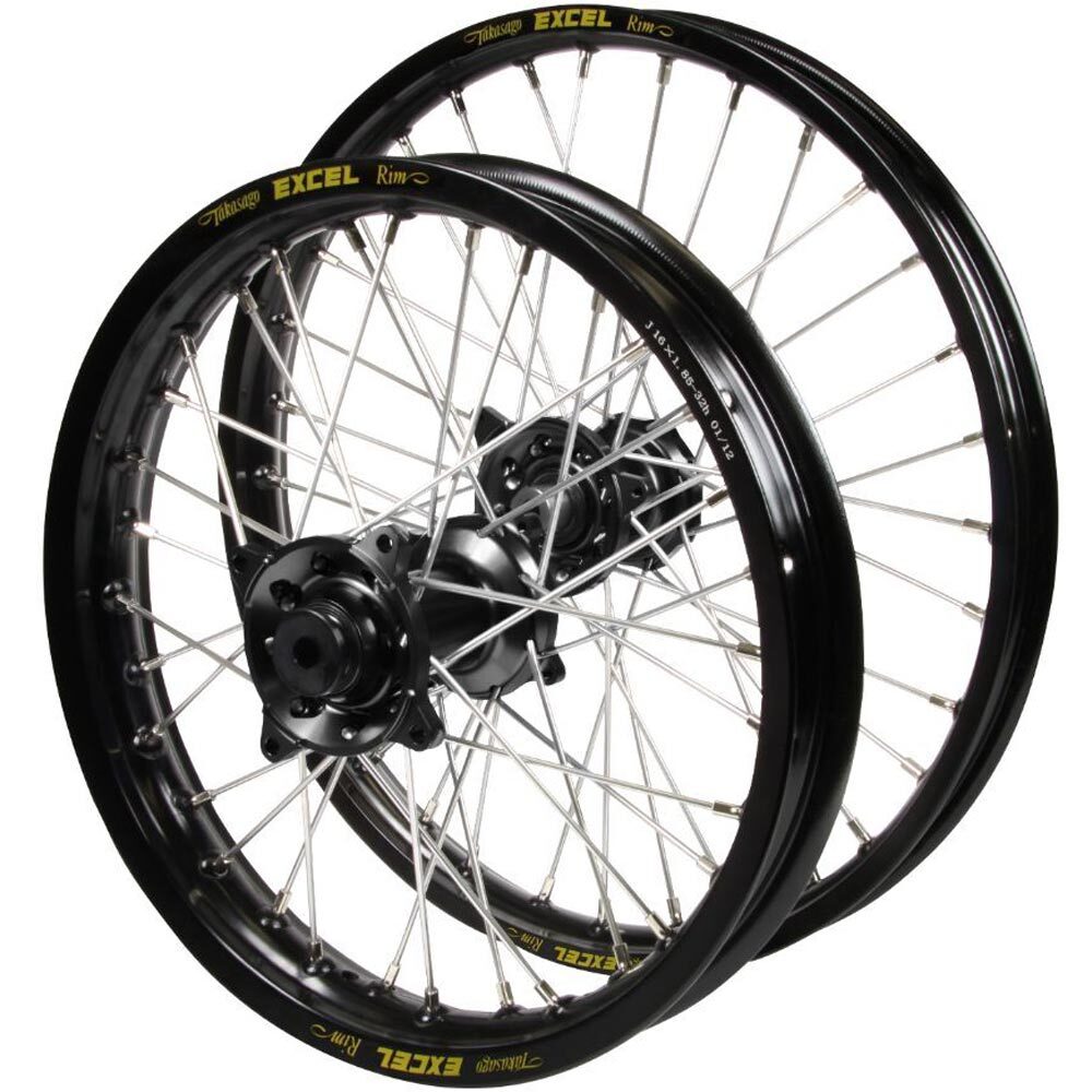 Haan/Excel KTM/Husqvarna/Gas Gas 85 SX/TC/MC BW 2025 Black/Black Wheel ...
