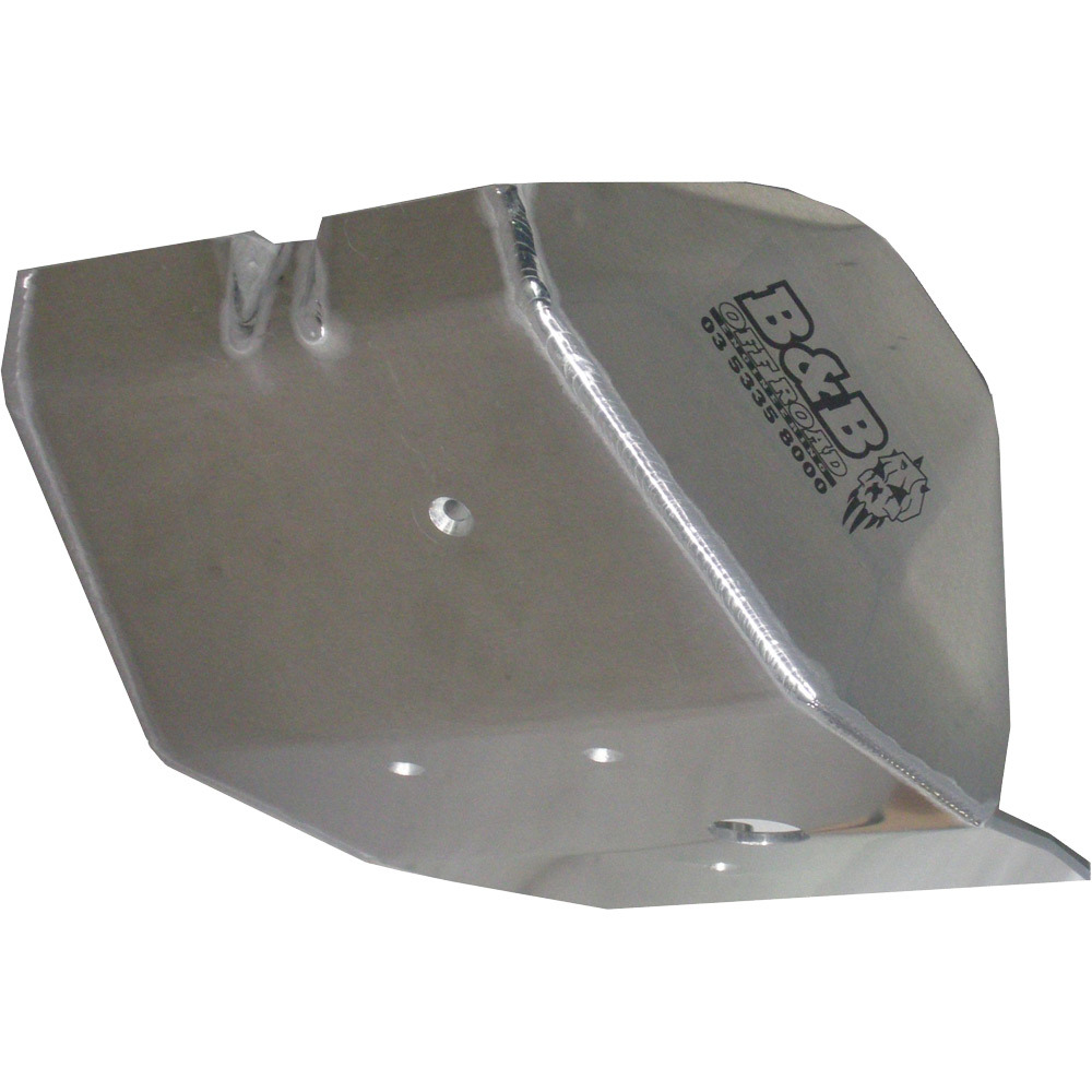 B&B Offroad Suzuki DRZ400 00-24 Polished Bash Plate at MXstore