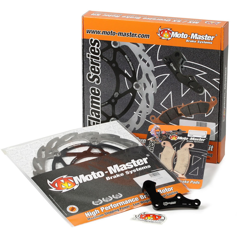 Moto-Master Kawasaki KX85/100 260mm Front Oversize Disc Kit at MXstore