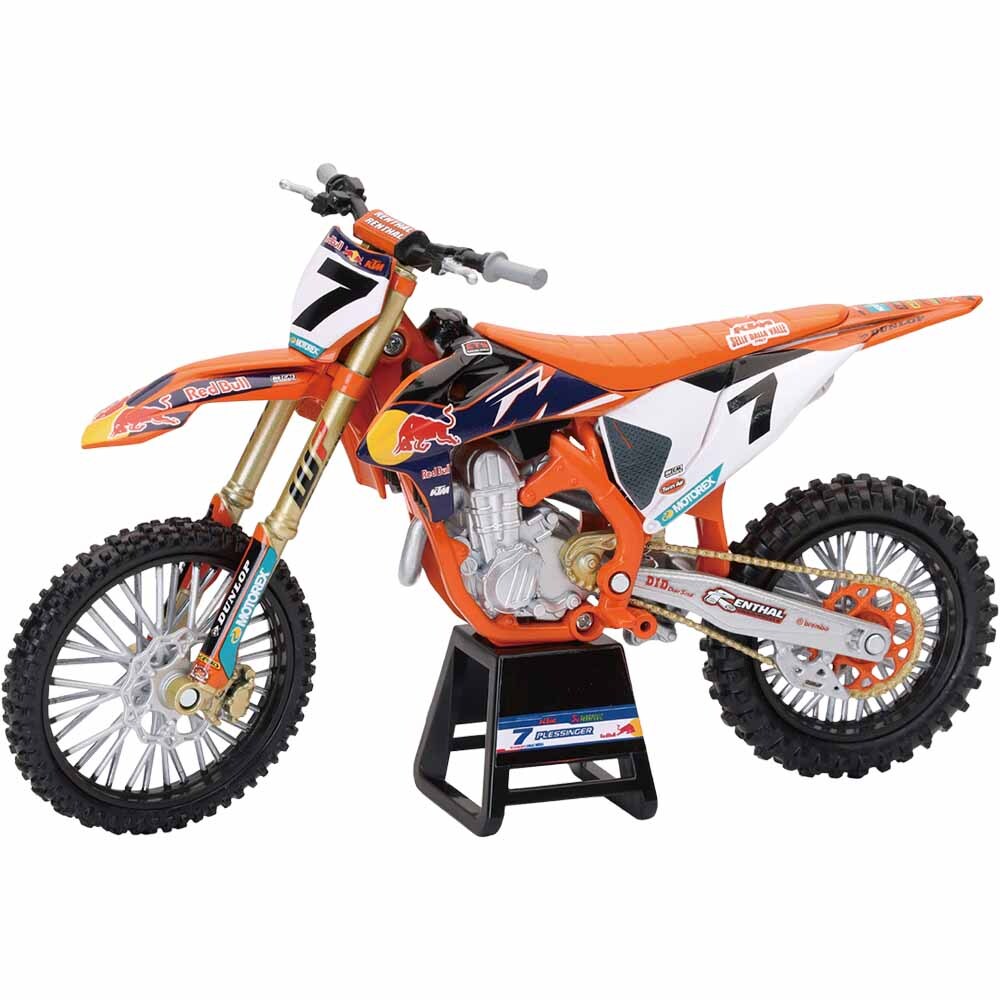 NewRay Toys Red Bull KTM 450 SX-F Aaron Plessinger 1:12 Scale Replica ...