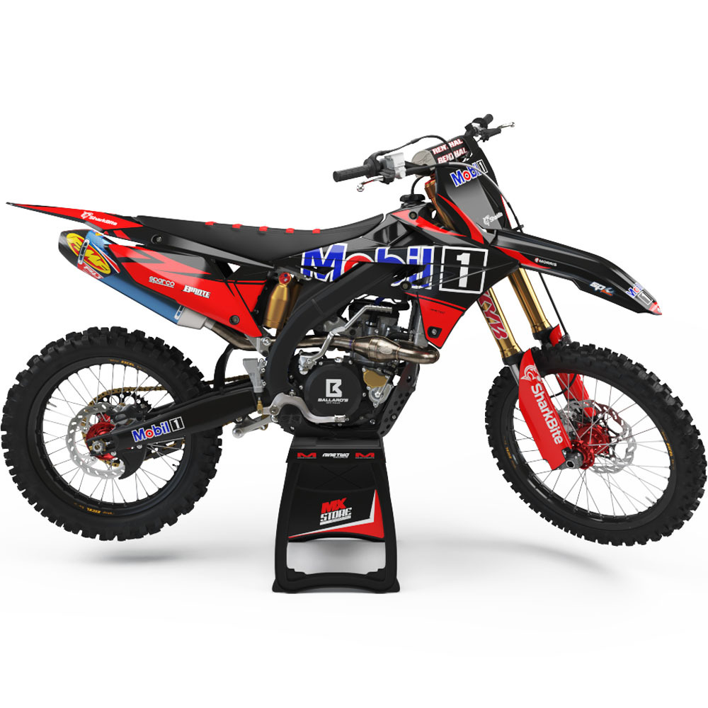 Ninetwo Decals Suzuki DRZ125 03-07 V8 Icons HSV Graphics Kit at MXstore