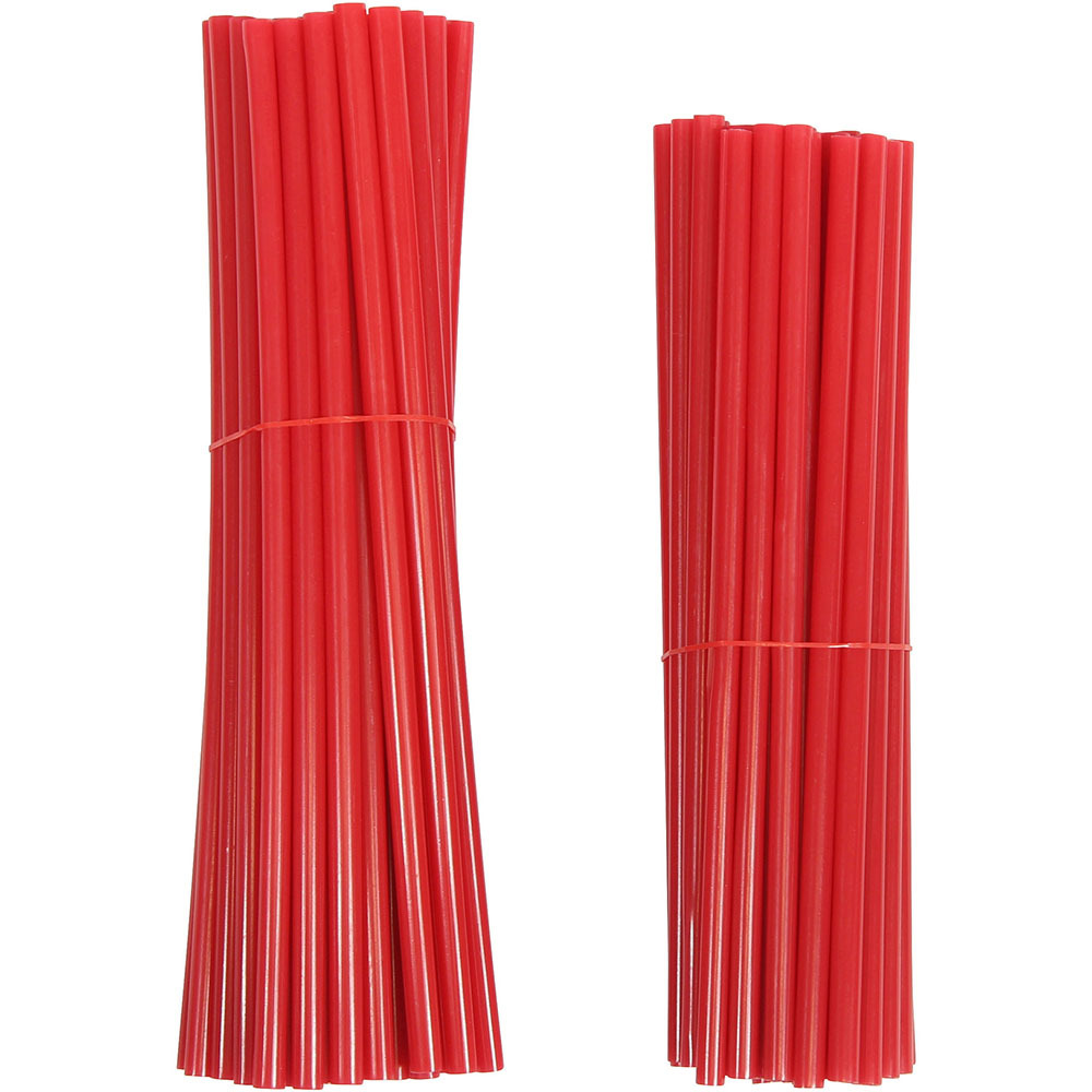 RHK Red Front & Rear Wheel Spoke Wraps at MXstore