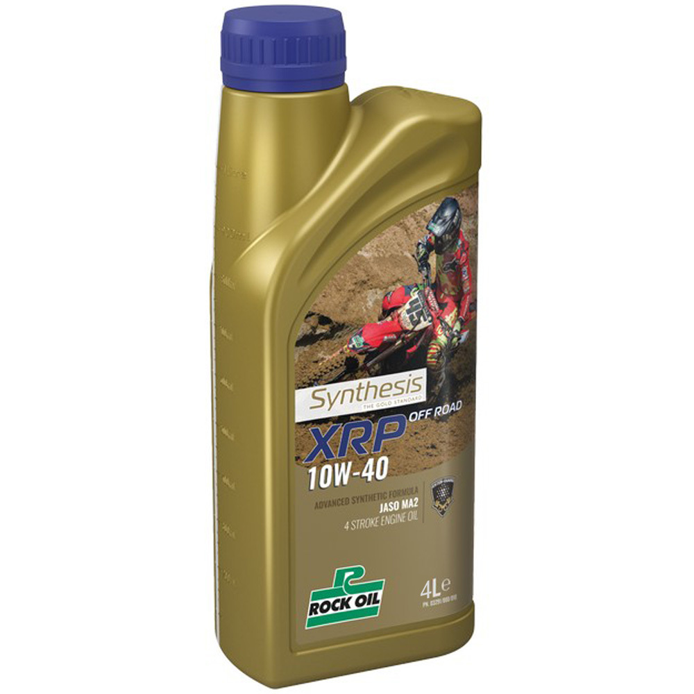Rock Oil 4L Synthesis XRP Off Road 10w-40 Fully Synthetic 4 Stroke Oil ...
