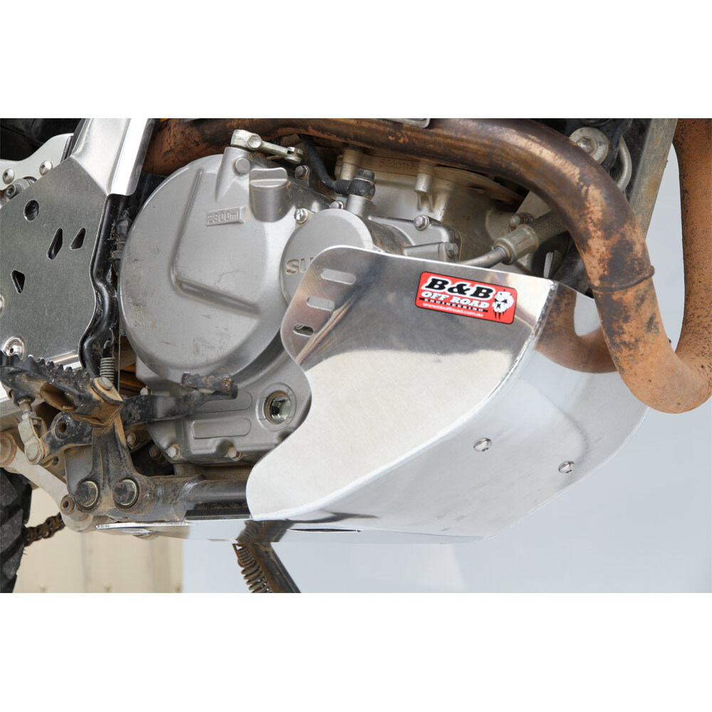 B&B Offroad Suzuki DR650 96-21 Polished Bash Plate at MXstore