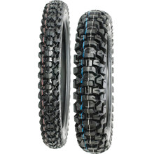 Motoz Tractionator 140/80-18 Rear 90/100-21 Front Desert Tyre Set at ...