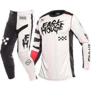 Fasthouse 2024 Grindhouse Jester White Jersey at MXstore