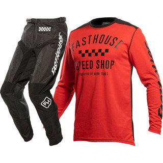 Fasthouse 2024 Carbon Red/Black Jersey at MXstore
