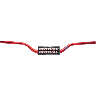 Renthal 7/8" MX Red Handlebars at MXstore